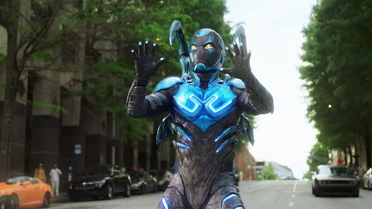 Movie Review: ‘Blue Beetle’ is Full of Heart and Standard Comic Book ...